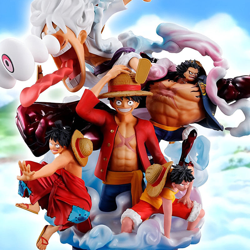 ONE PIECE - Figurine Luffy Petitrama Dx Logbox One Piece Re-Birth Spec ...